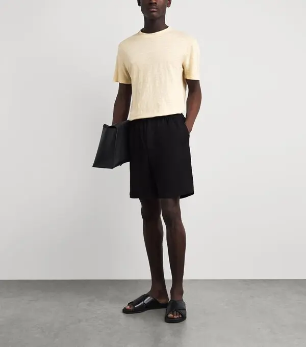 Sandro Linen T-shirt - Beige