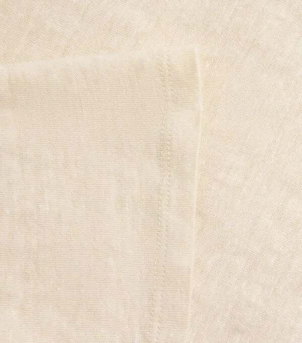 Sandro Linen T-shirt - Beige
