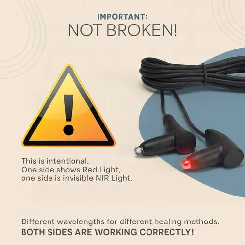 LIFEPRO Red Light Therapy Device For Nose & Ears Infrared Sinus Relief