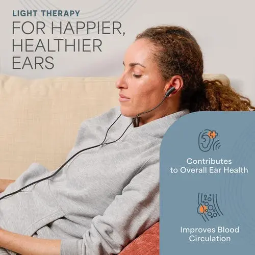 LIFEPRO Red Light Therapy Device For Nose & Ears Infrared Sinus Relief