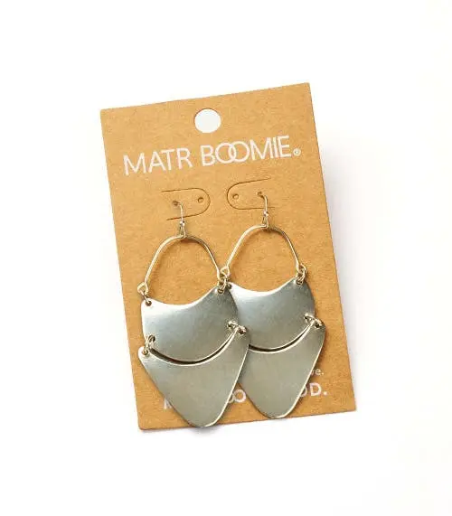 MATR BOOMIE Iyla Geometric Statement Earrings