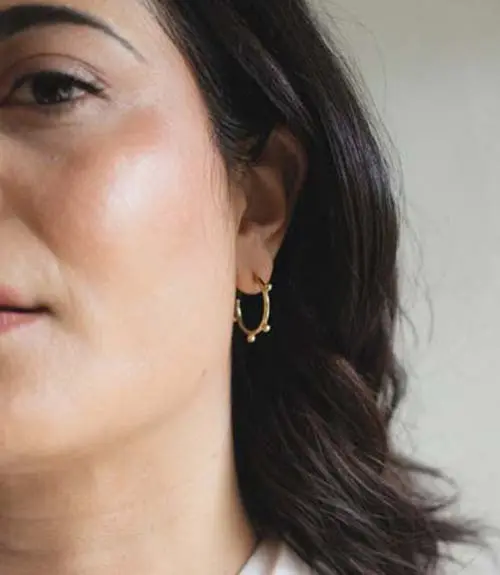 MATR BOOMIE Pari Dot Hoop Earring Set