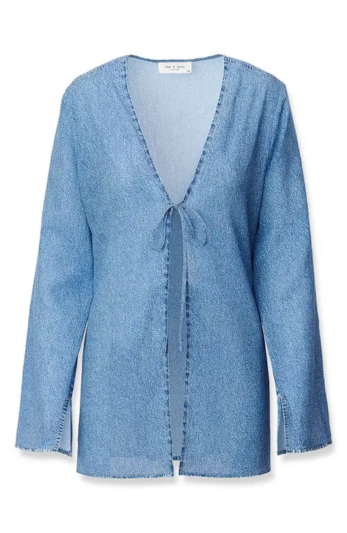 Rag & Bone Rb Miramar Crinkle Cover-up Top
