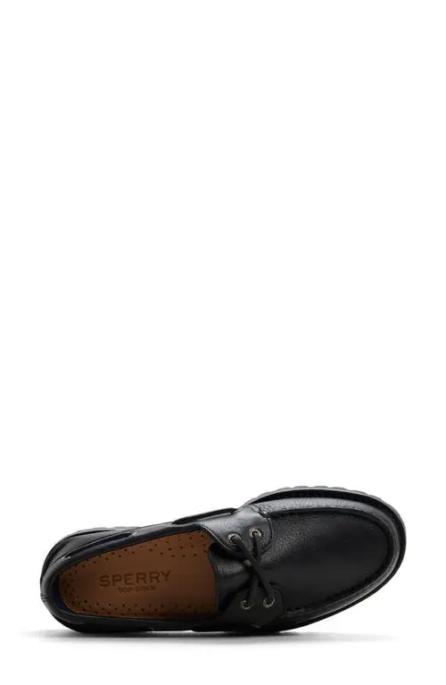 Sperry Authentic Original Lug Boat Shoe - Black