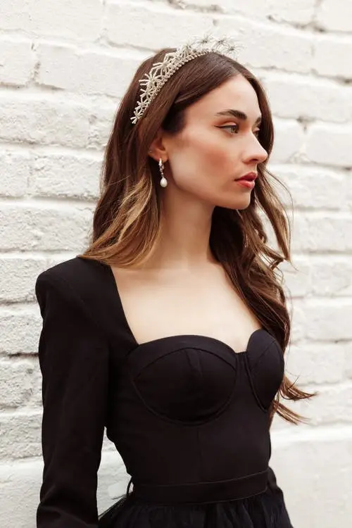 UNTAMED PETALS Braxton Hoop Earrings
