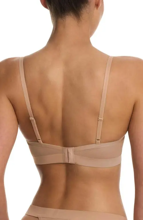 Natori True Zen Mesh Balconette Bra - Buff