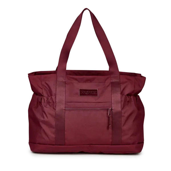 JANSPORT Large Tote Bag - Cherry Lacquer