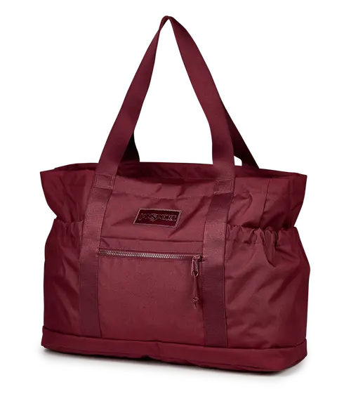JANSPORT Large Tote Bag - Cherry Lacquer
