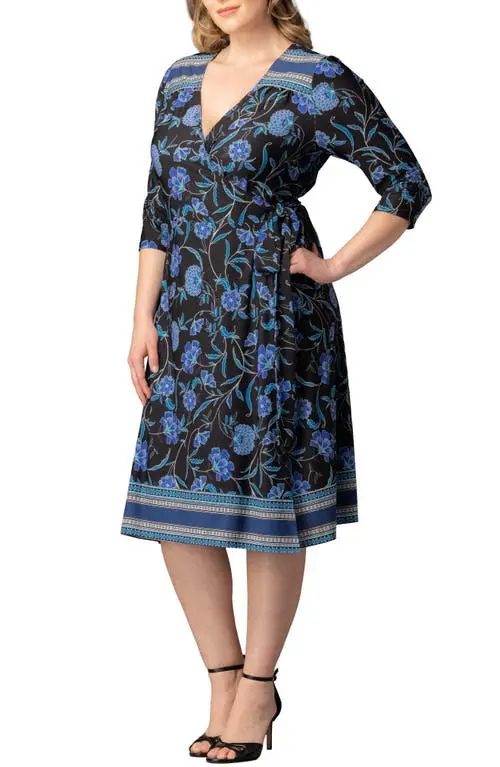 KIYONNA A-line Wrap Dress