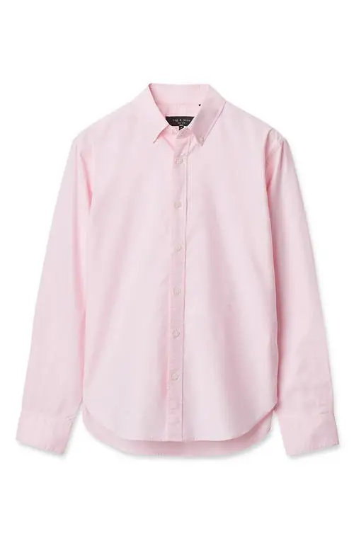 Rag & Bone Classic Fit Oxford Button-down Shirt - Pink
