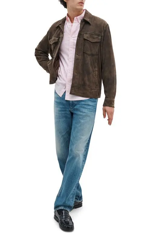 Rag & Bone Classic Fit Oxford Button-down Shirt - Pink