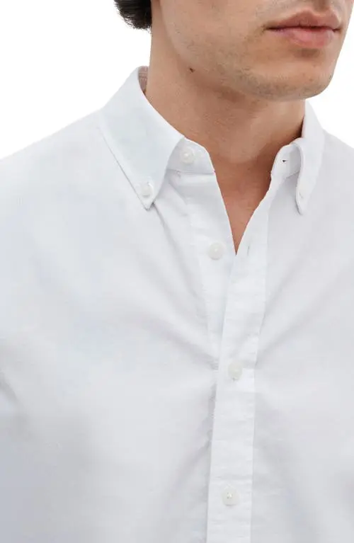 Rag & Bone Classic Fit Oxford Button-down Shirt - White