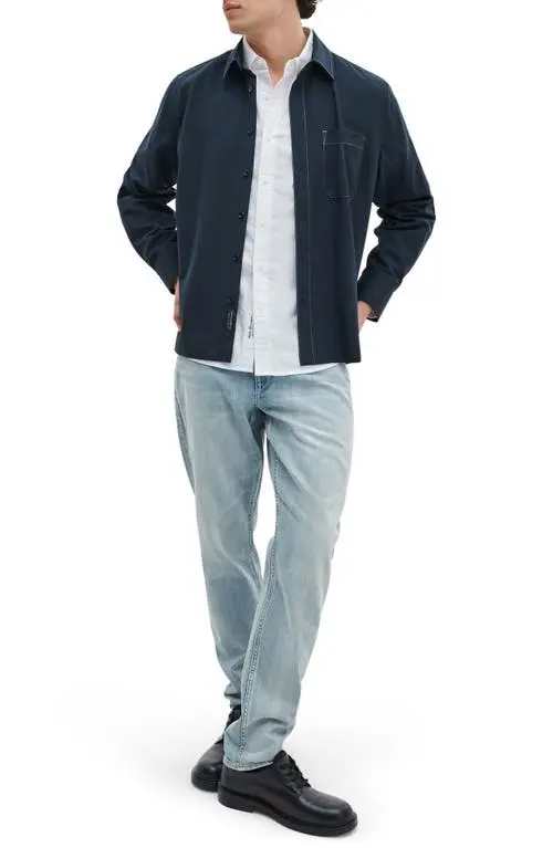Rag & Bone Classic Fit Oxford Button-down Shirt - White