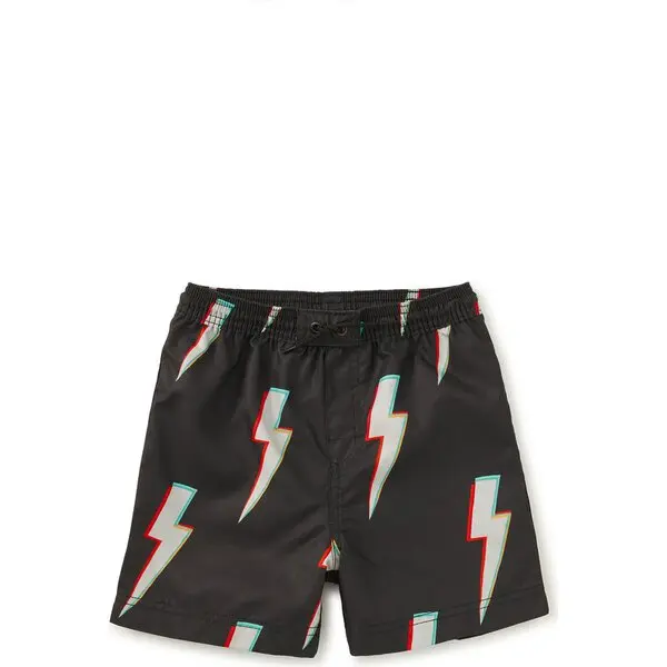 TEA COLLECTION Mid-length Swim Trunks - Lightning Bolts