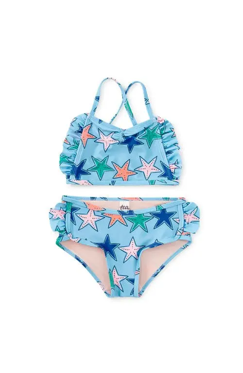 TEA COLLECTION Ruffle Two-piece Swim Set - Starfish