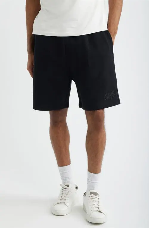 SANTO STUDIO Forever Roma Drawstring Shorts - Black