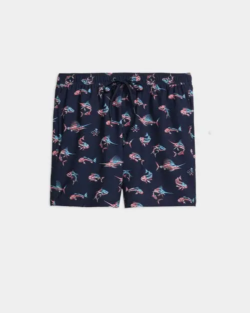 SALT LIFE Sandbar Sunday Boardshorts - Navy