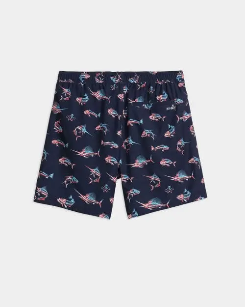 SALT LIFE Sandbar Sunday Boardshorts - Navy