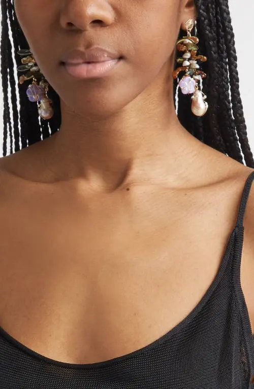 ISSHI Mina Freshwater Pearl Drop Earrings