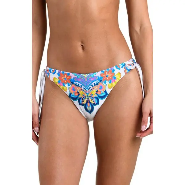 SUNSHINE 79 Butterfly Bikini Bottom - White Multi