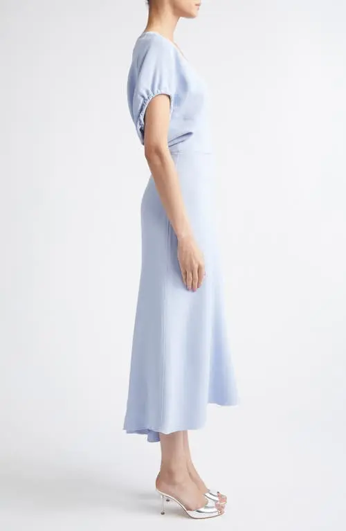 Victoria Beckham Edith Stretch Cady A-line Midi Dress