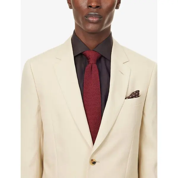 Paul Smith Single-breasted Linen Suit - Beige