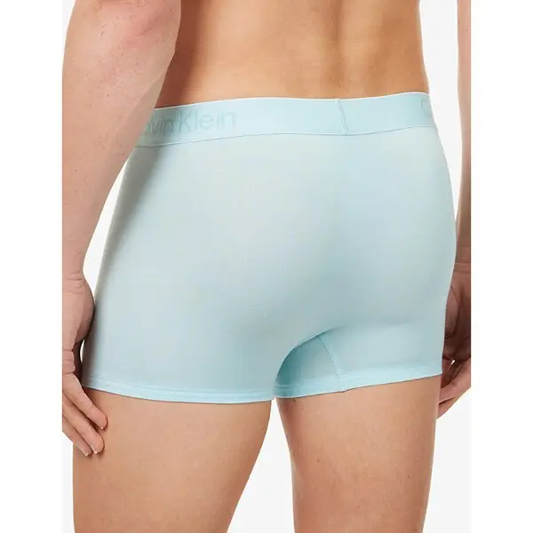 Calvin Klein Ultra Soft Pack Of Three Modal-jersey Trunks