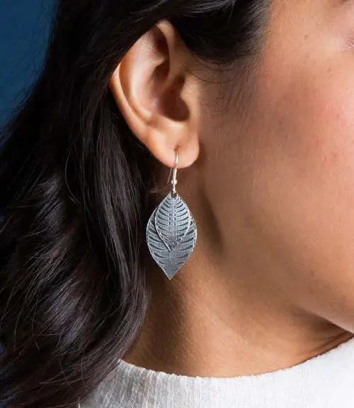 MATR BOOMIE Sanctuary Leaf Drop Earrings