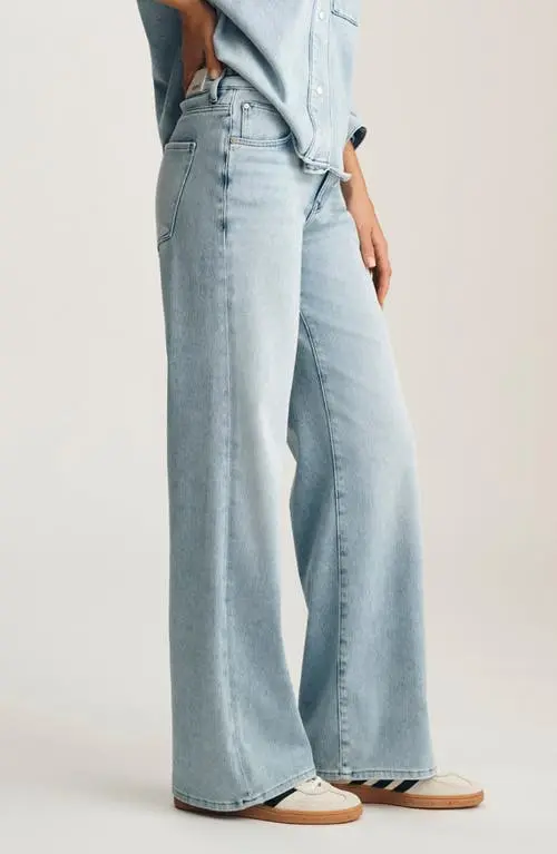 MAVI Sabrina Wide Leg Jeans - Light Move