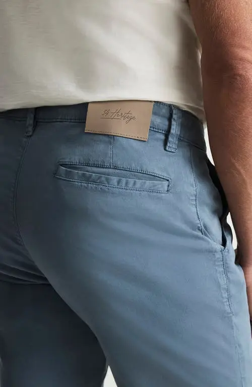 34 Heritage Slim Fit Twill Chino Shorts - Flint Stone Twill