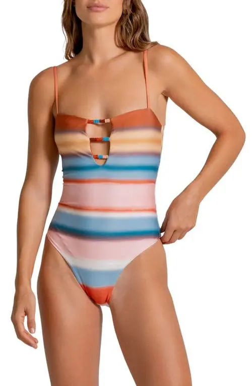Cosita Linda Beaded One-piece Swimsuit - Multi