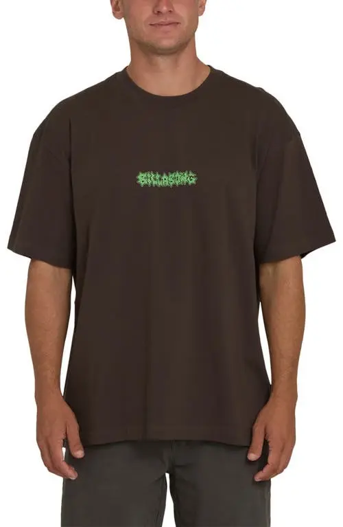BILLABONG Marrow Og Graphic T-shirt - Chocolate Brown