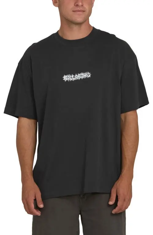 BILLABONG Marrow Og Graphic T-shirt - Washed Black