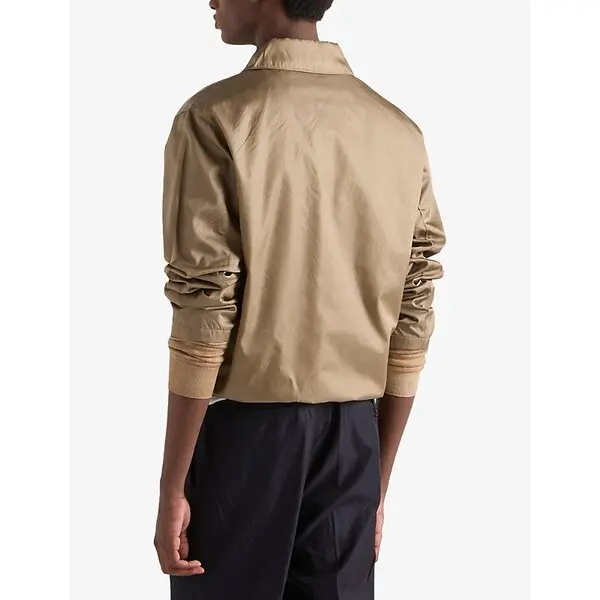 Prada Re-nylon Blouson Zipped Shell Jacket