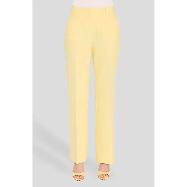 TAHARI ASL Wide Leg Pants - Buttercup