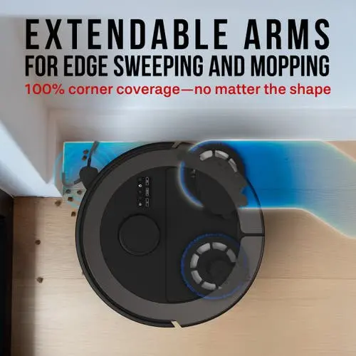 BOBSWEEP Maxim All-in-one Robot Vacuum & Auto-lift Dualspin Mop