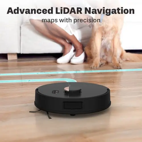 BOBSWEEP Dustin Plus Auto-empty Robot Vacuum & Mop