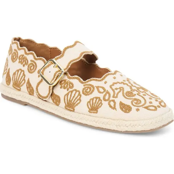 Matisse Ariana Espadrille Mary Jane Flat - Tan