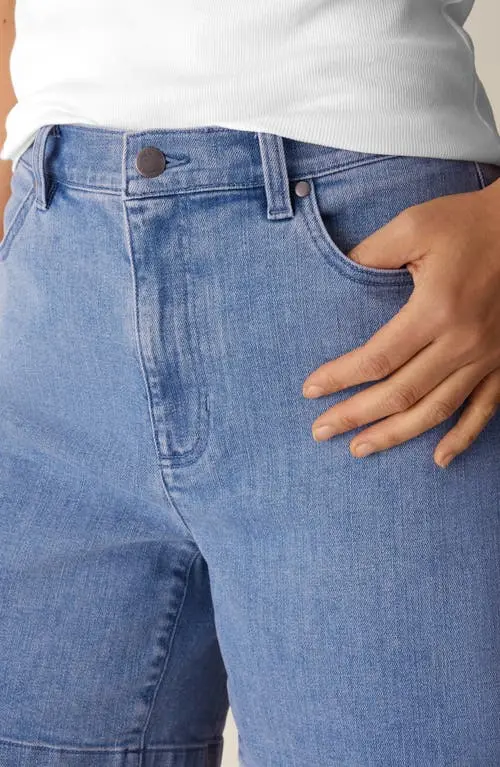 Eileen Fisher High-waisted Denim Shorts