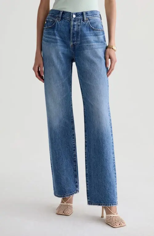 Ag Sydney High-waist Straight Leg Jeans