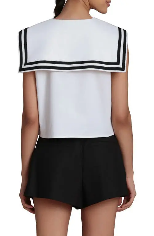 Avec Les Filles Sailor Sleeveless Top