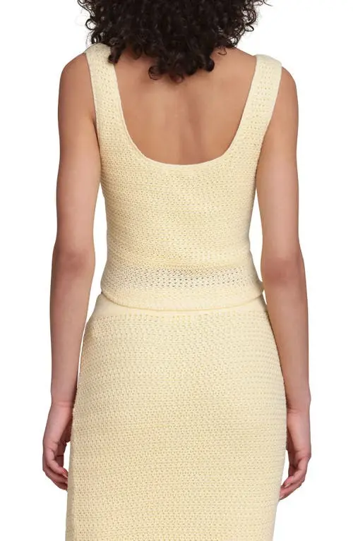 Avec Les Filles Knit Crop Tank