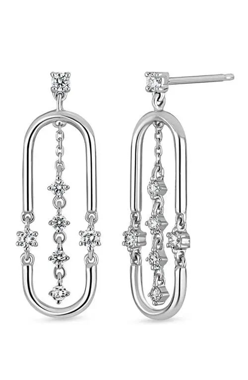 Bony Levy 18k Gold Liora Diamond Drop Earrings - 18k White Gold/diamond