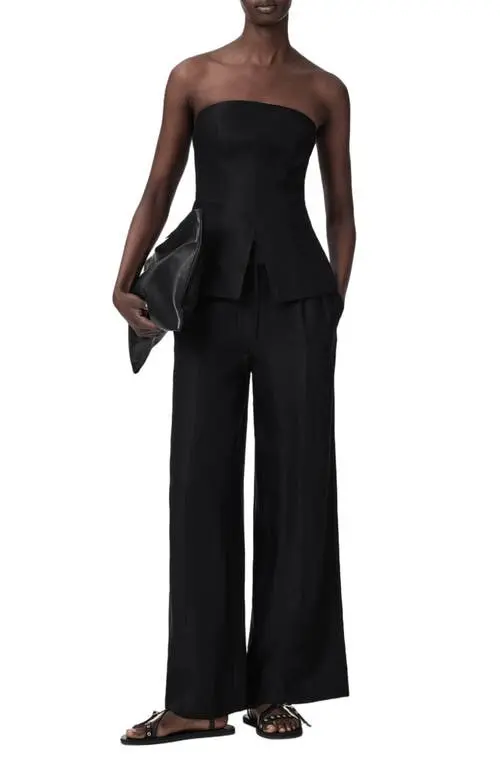 ALLSAINTS Charley Strapless Top