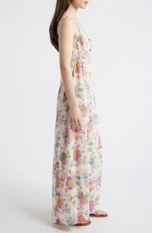 Rip Curl Half Moon Print Maxi Dress