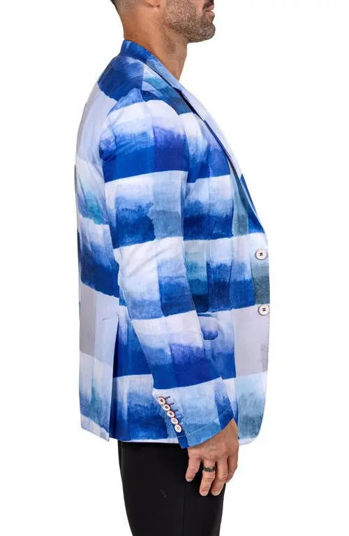 MACEOO Unconstructed Patchwork Blazer