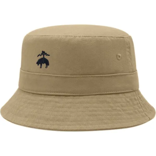 Brooks Brothers Cotton Twill Bucket Hat - Camel
