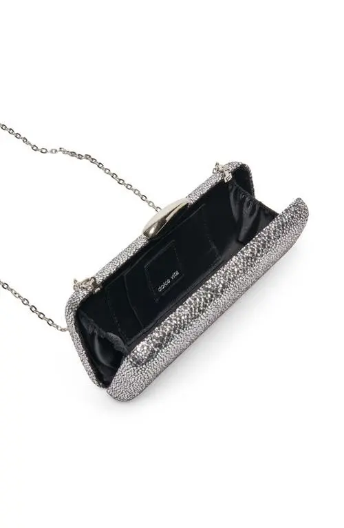 Dolce Vita Metallic Frame Clutch