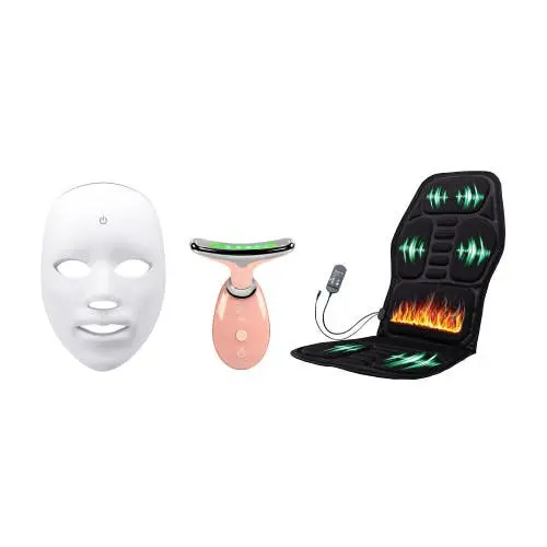 PURSONIC Full-body Relief & Skin Therapy System - Black