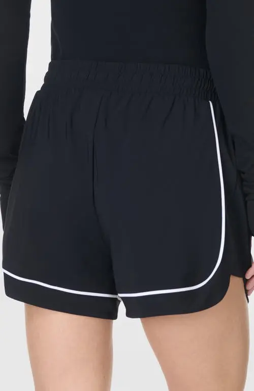 Sweaty Betty Explorer Track Piped Shorts - Black